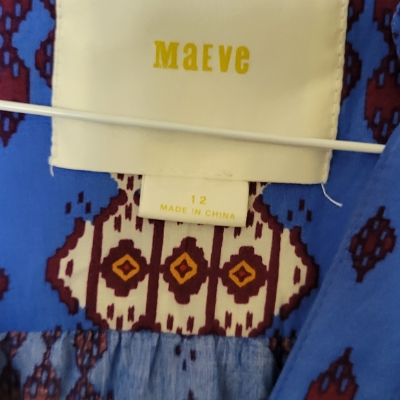 Maeve | Tops | Maeve Multicolored Blouse | Poshmark